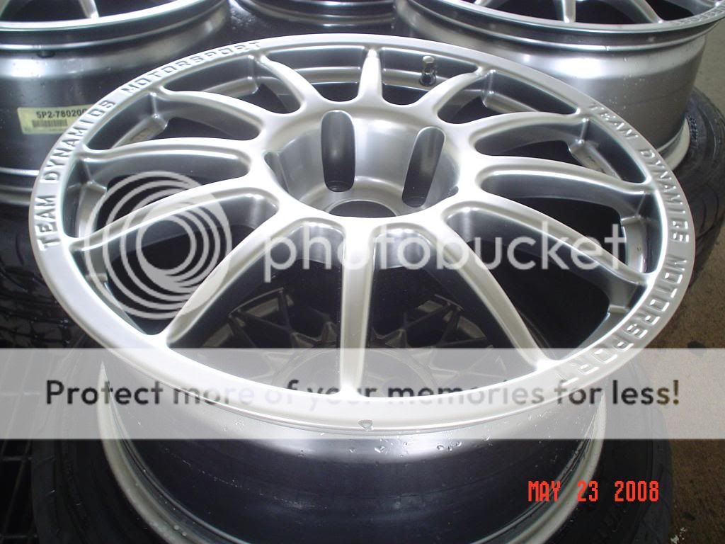 E30 17" M3 - Team Dynamics Pro Race 1.2 Silver Wheels