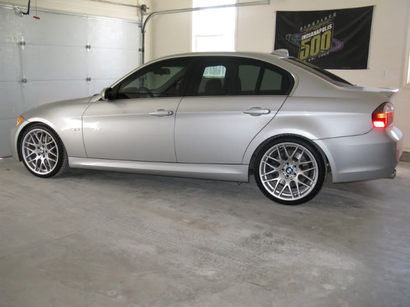 18" WHEELS RIMS CSL STYLE SILVER M3 MESH FITS BMW E46 E90 E92 E93 F30 ...