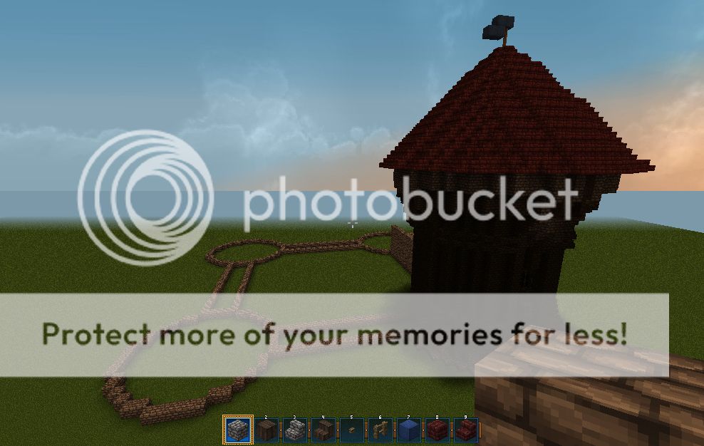 Castle Fort! Netherrack - Creative Mode - Minecraft: Java Edition ...