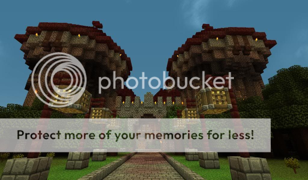 Castle Fort! Netherrack - Creative Mode - Minecraft: Java Edition ...