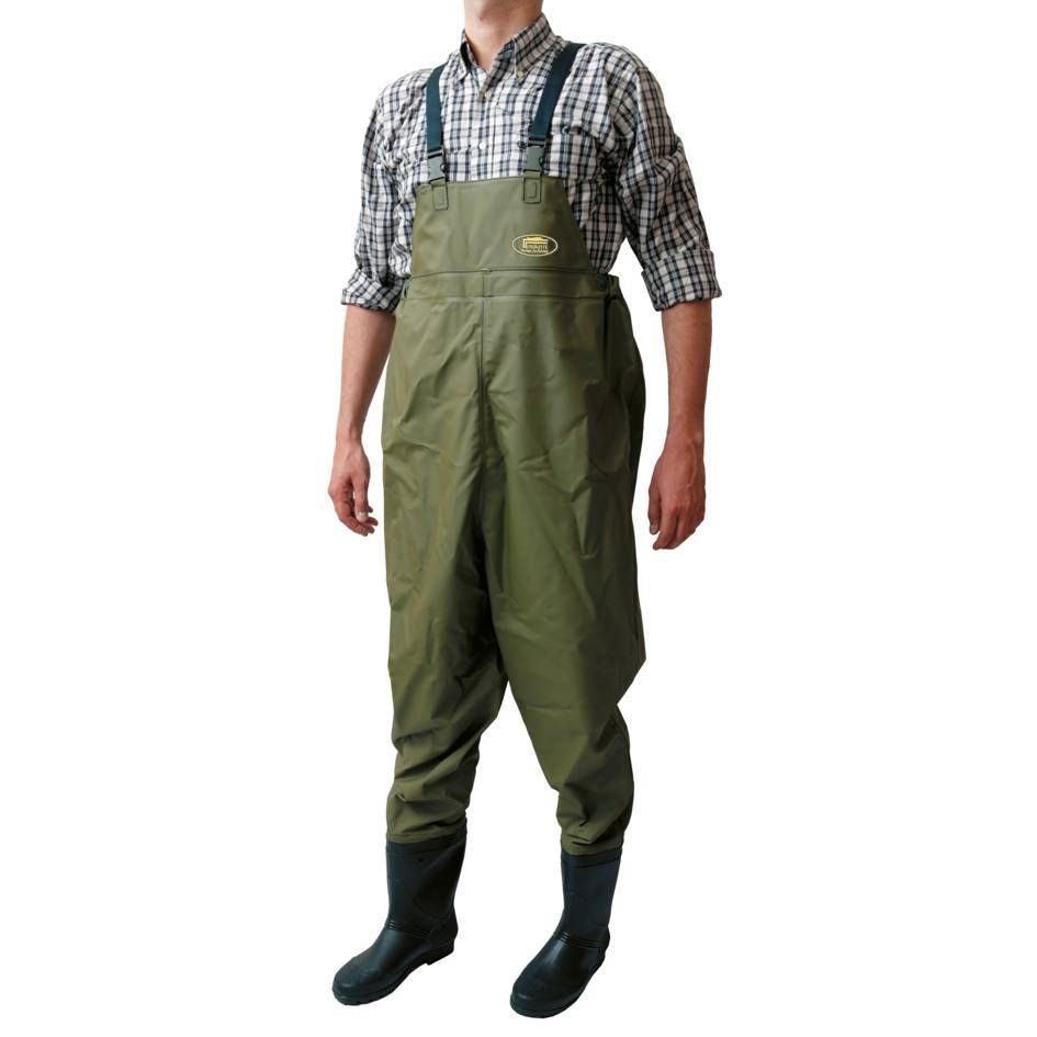 New Lineaeffe PVC Chest Waders size 8 9 10 11 12 Carp Fly Coarse ...