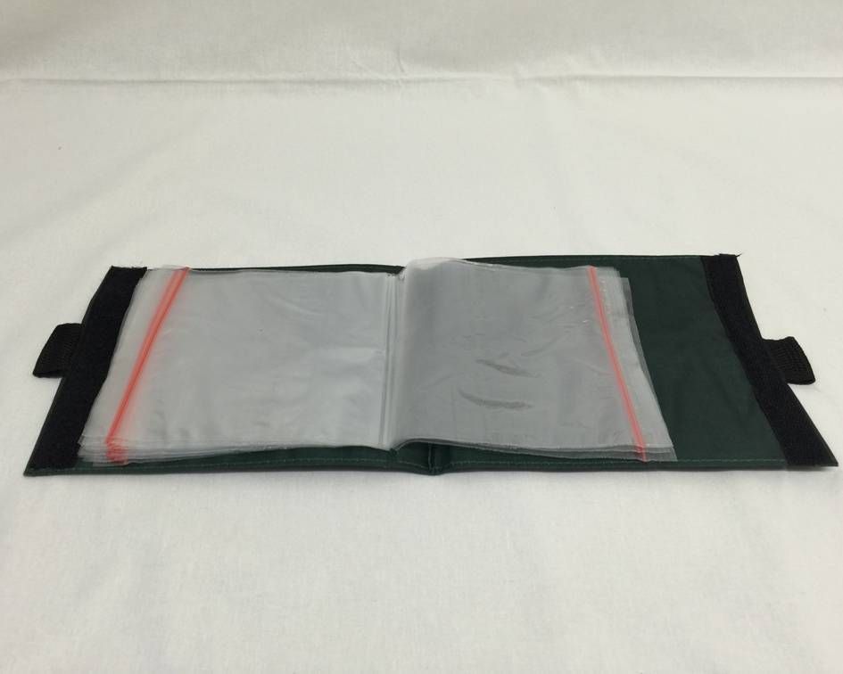 New 15 Pocket Sea Fishing Rig wallet Storage Sea Beach Fishing Tackle ...