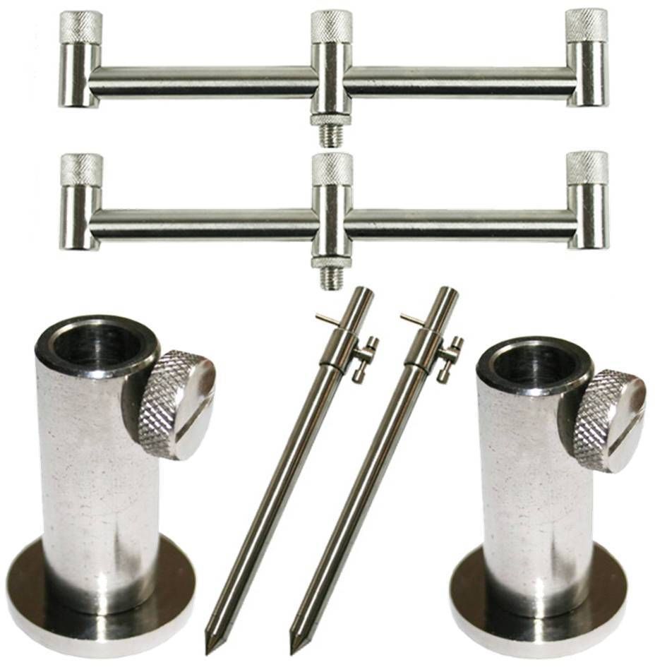 Buzz Bar Set 2 x 20cm 3 Rod Buzz Bars + TBAR 20-30CM Bank sticks ...