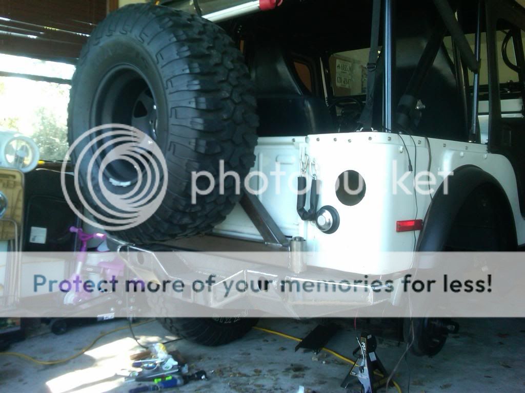 My CJ5 Rear Bumper & Tire Carrier | Jeep Enthusiast Forums